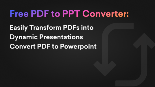 Free PDF to PPT Converter: Easily Transform PDFs into Dynamic ...