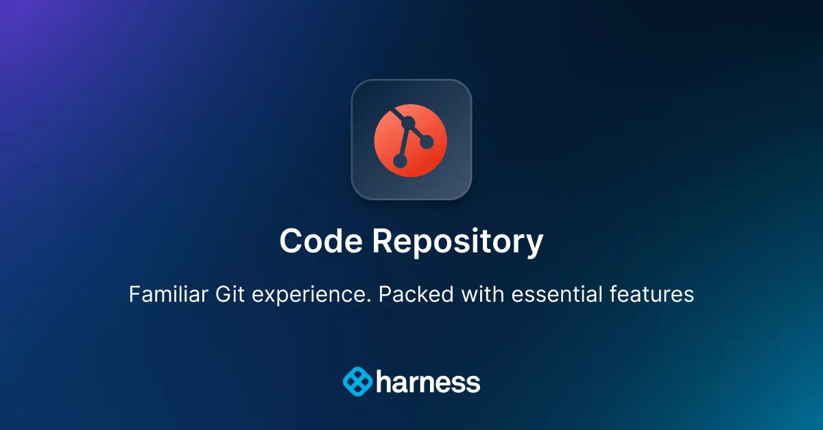 Code Repository | Harness