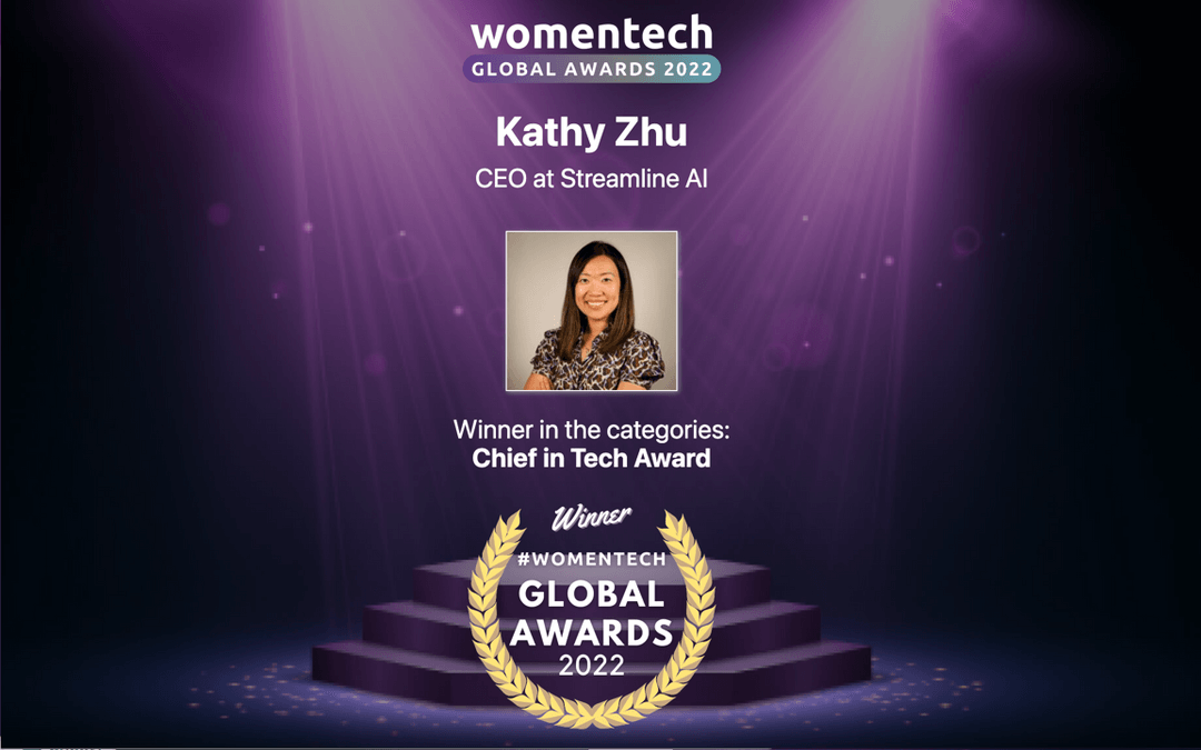 Women Tech Network Awards Streamline AI CEO Kathy Zhu