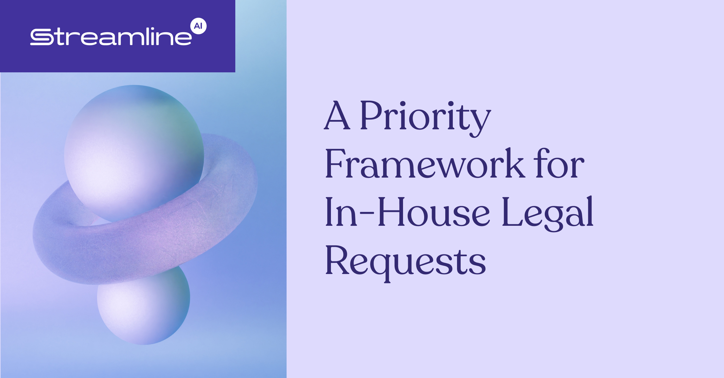 A Legal Request Priority Framework for In-House Legal Departments