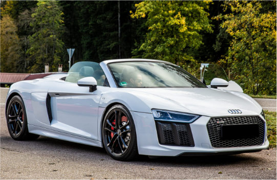 Exclusive Audi R8 Spyder Rental