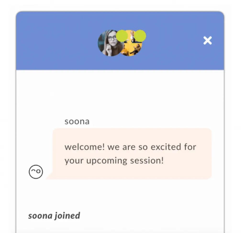 soona Anytime Now Features Real Time Chat! | soona