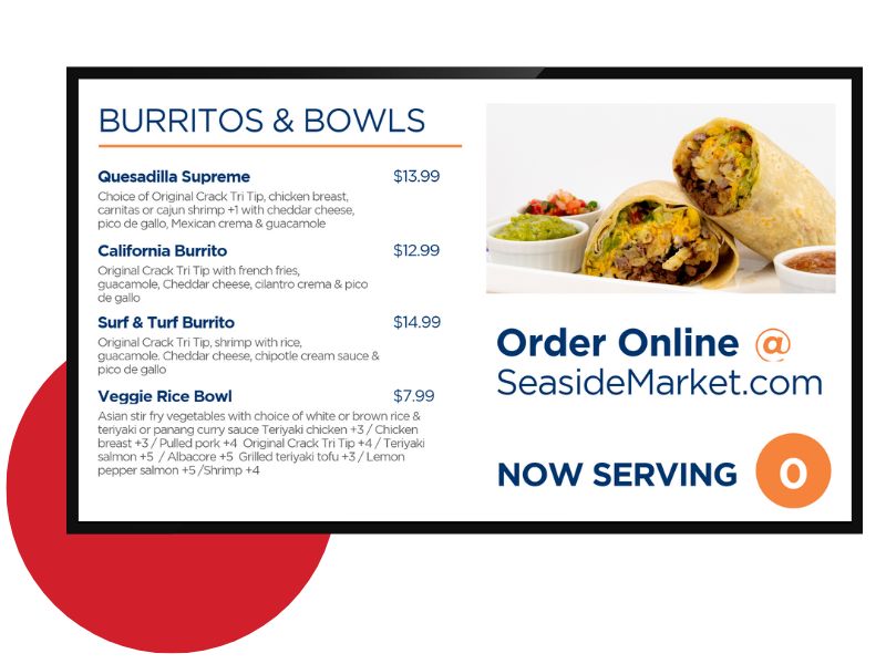 Digital Signage for Menuboards | Menuboards