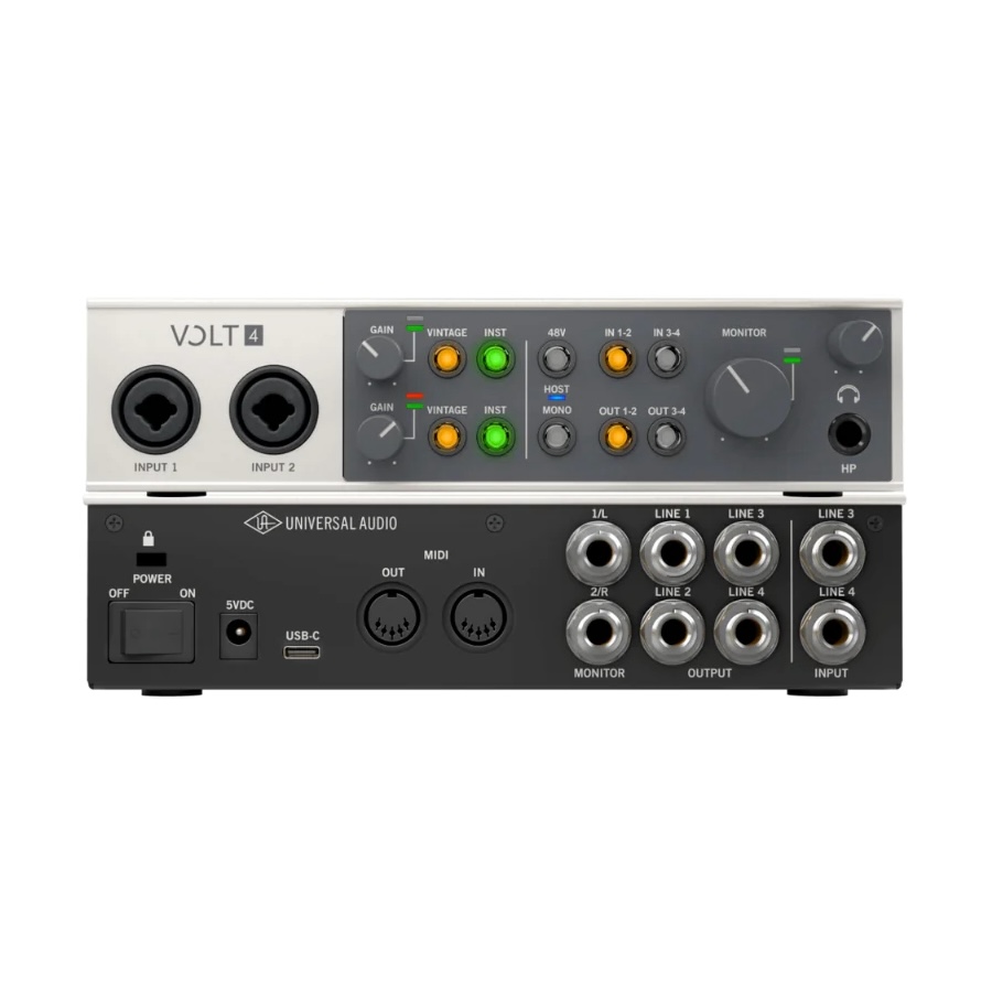 Equipment: Universal Audio Volt 4 Audio Interface — VIVO Media Arts