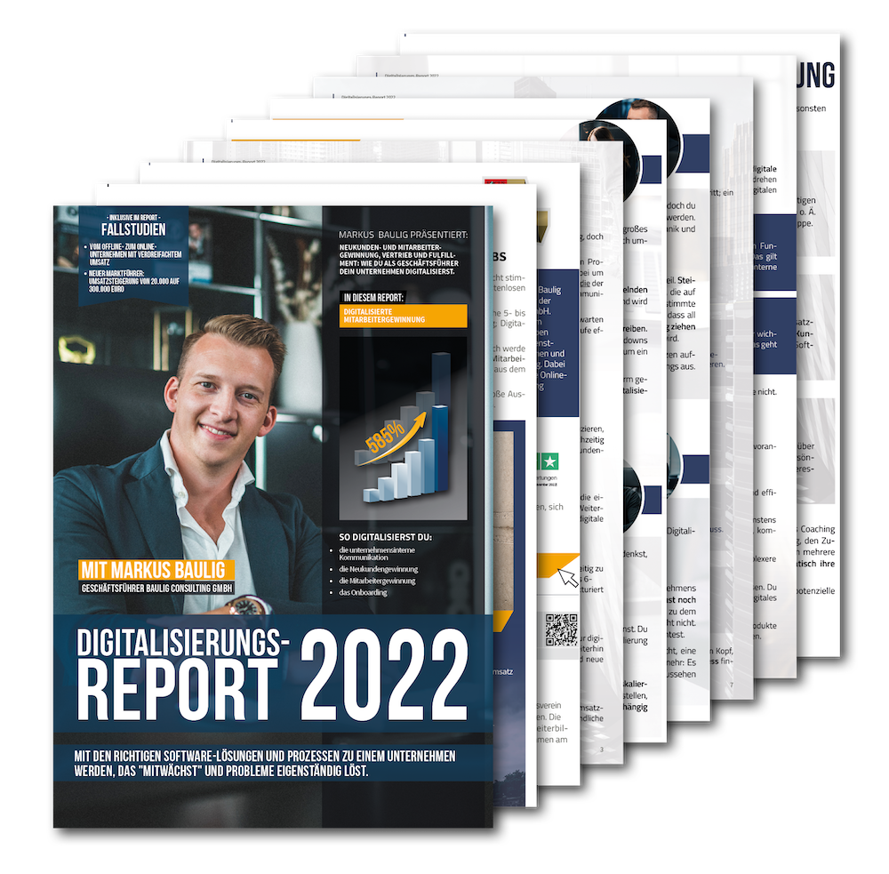Digitalisierungs-Report 2023 von Baulig Consulting