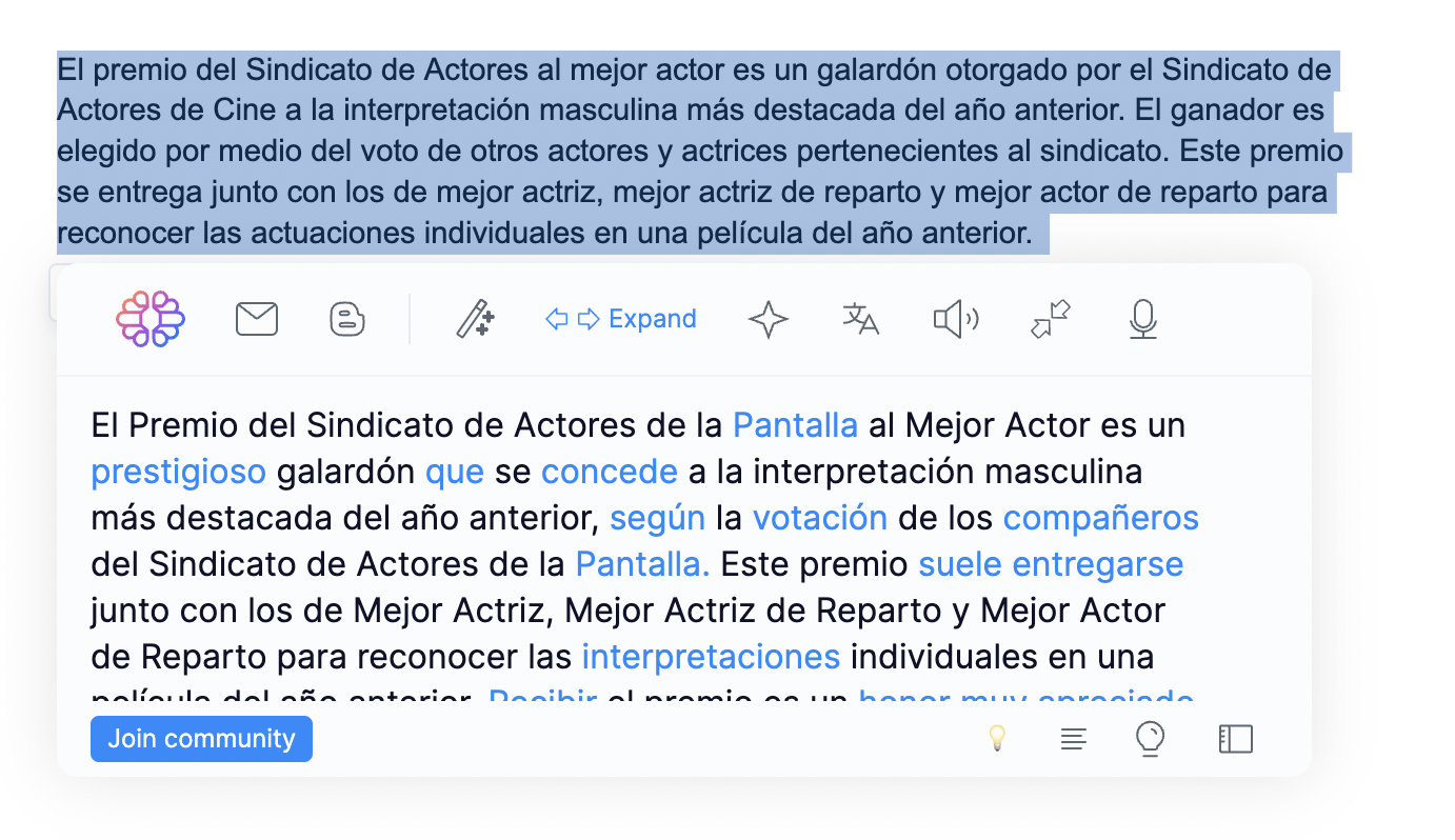La mejor alternativa de QuillBot en español para parafrasear