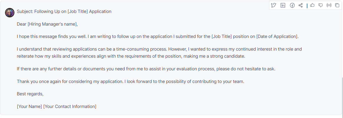 Follow Up Email Templates for Every Situation (Interview, Sales, No ...