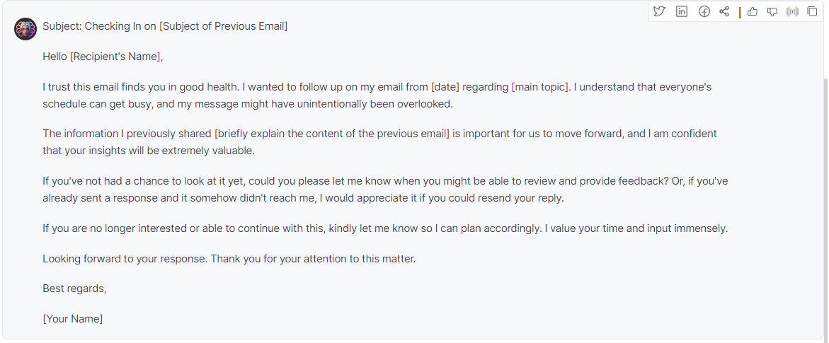 Follow Up Email Templates for Every Situation (Interview, Sales, No ...