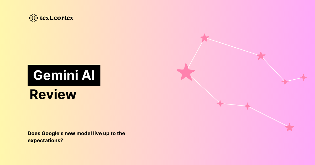 구글의 제미니 AI 리뷰