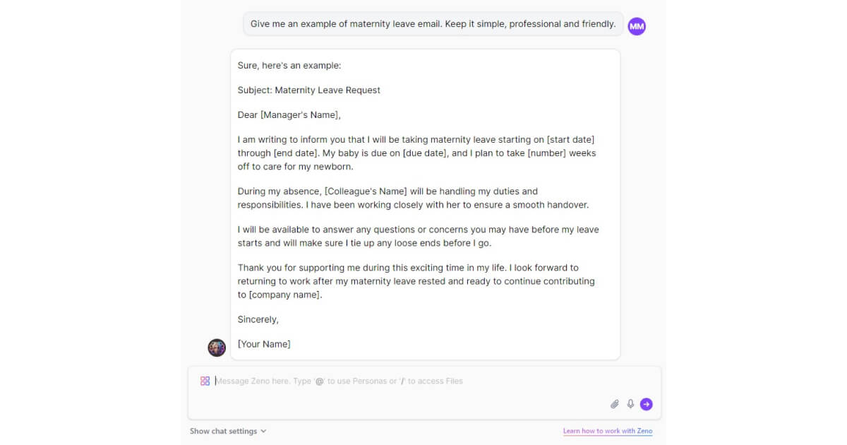 Hoe je een e-mail over zwangerschapsverlof schrijft - Tech