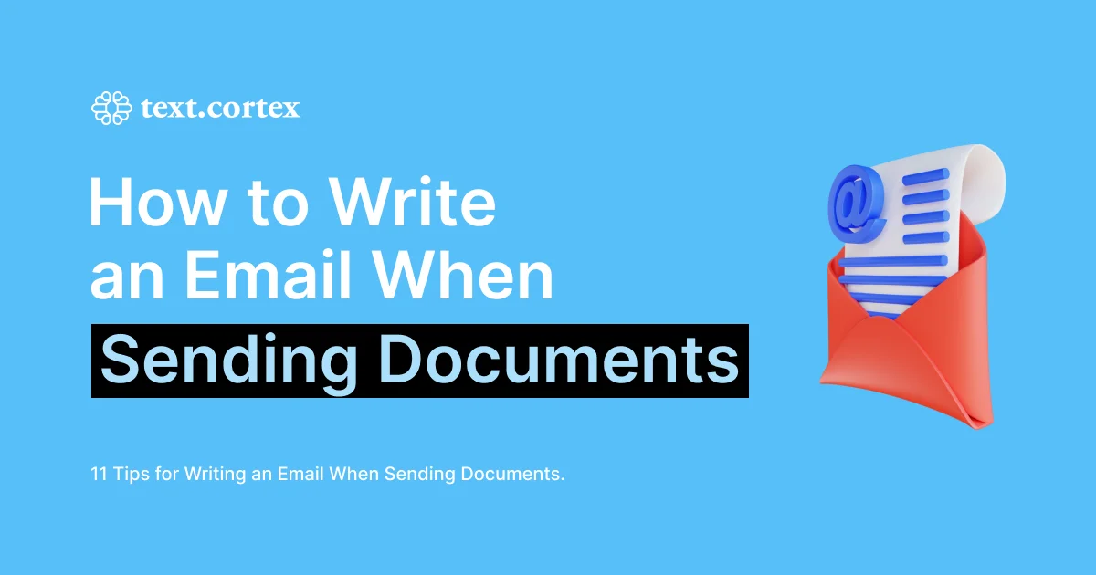 How to Write an Email When Sending Documents