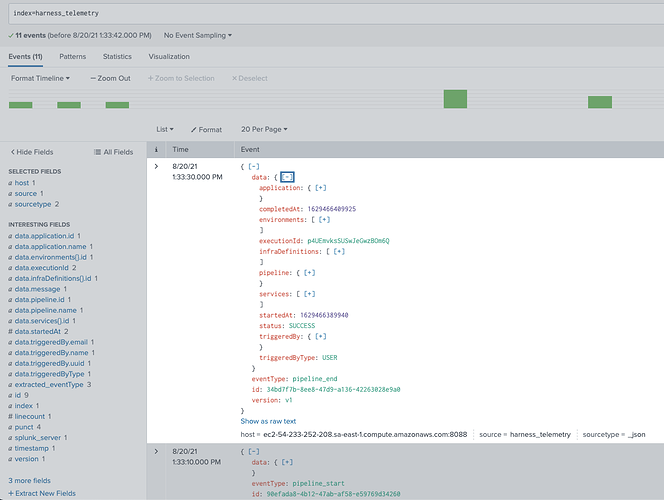 Tutorial: [Observability] Publish Pipeline Events to Splunk HEC | Harness