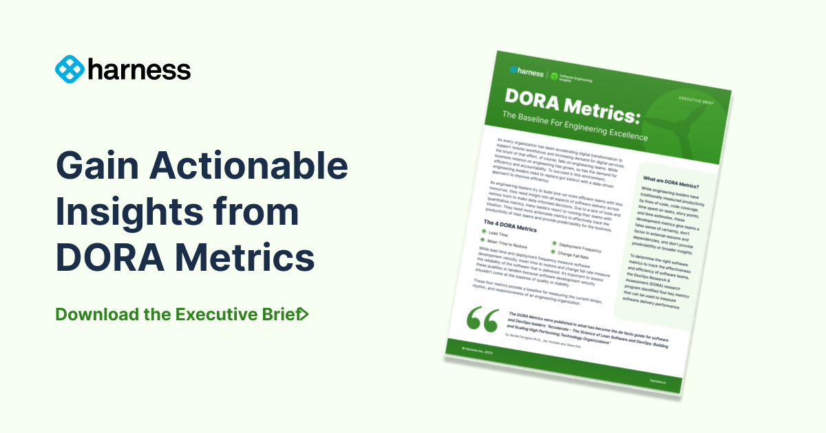 DORA Metrics: The Baseline For Engineering Excellence