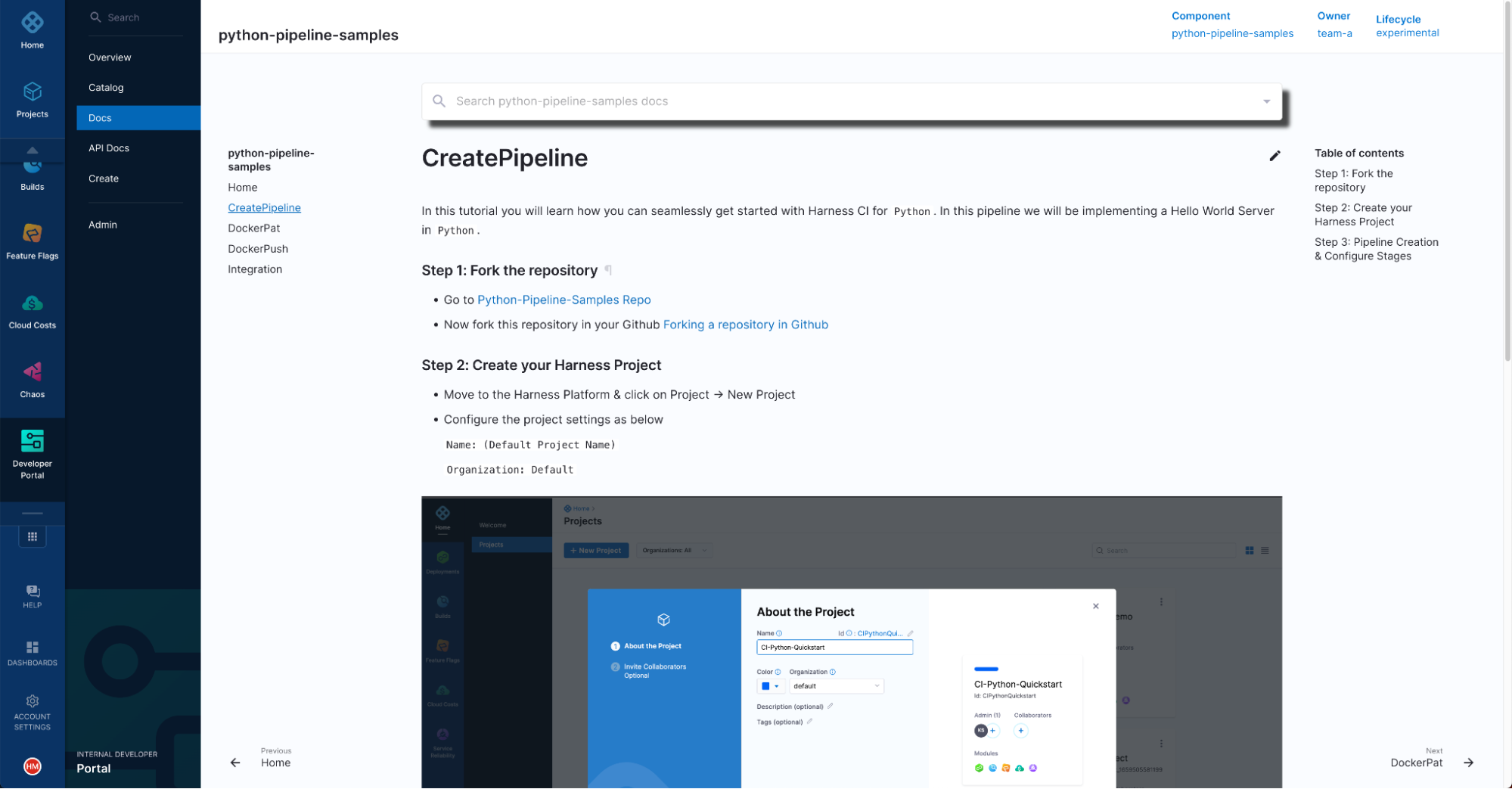 Introducing Harness Internal Developer Portal - Beta release | Harness