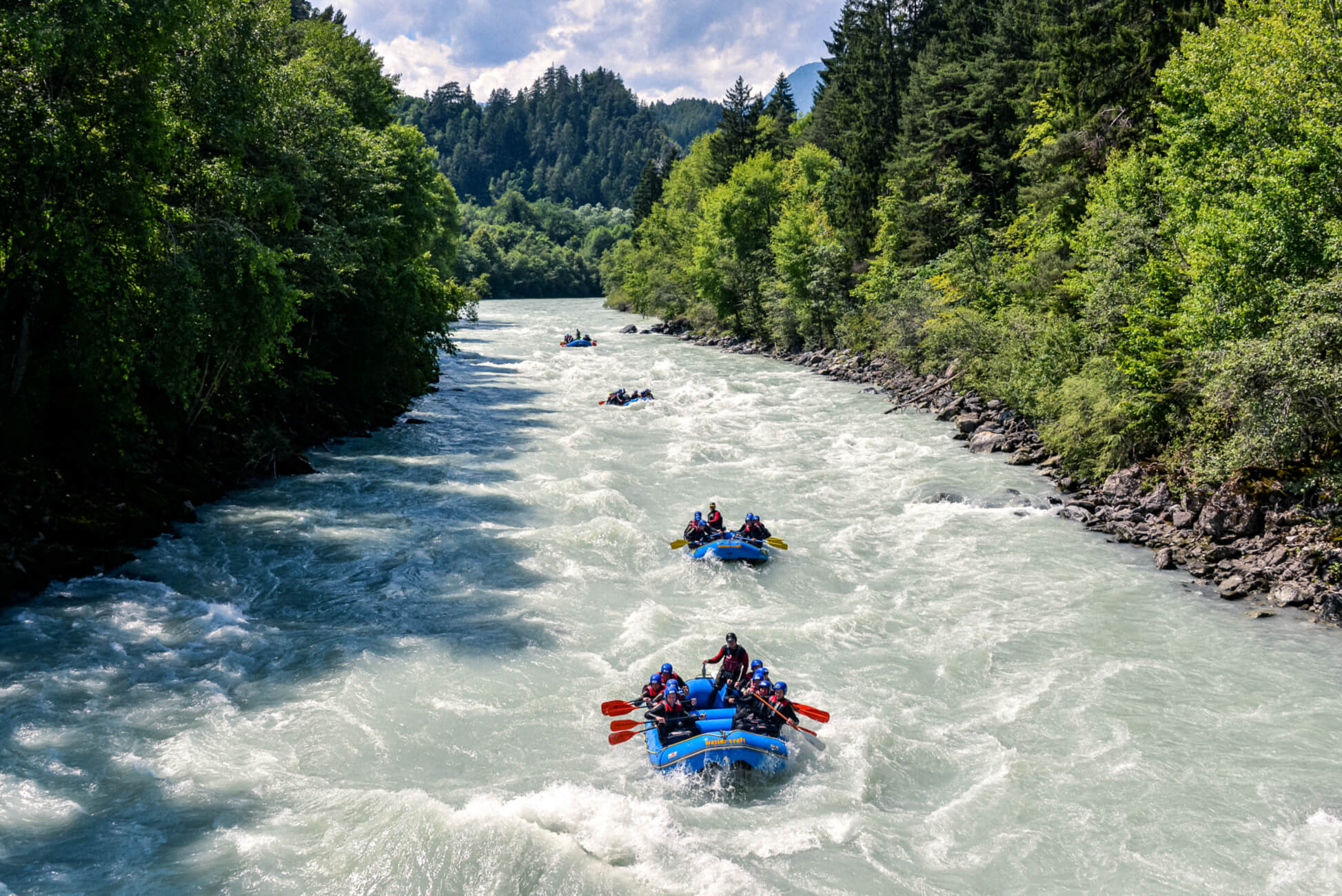 Wildwasser Rafting Tour Sanna → Erlebe jetzt das Highlight des Tiroler ...