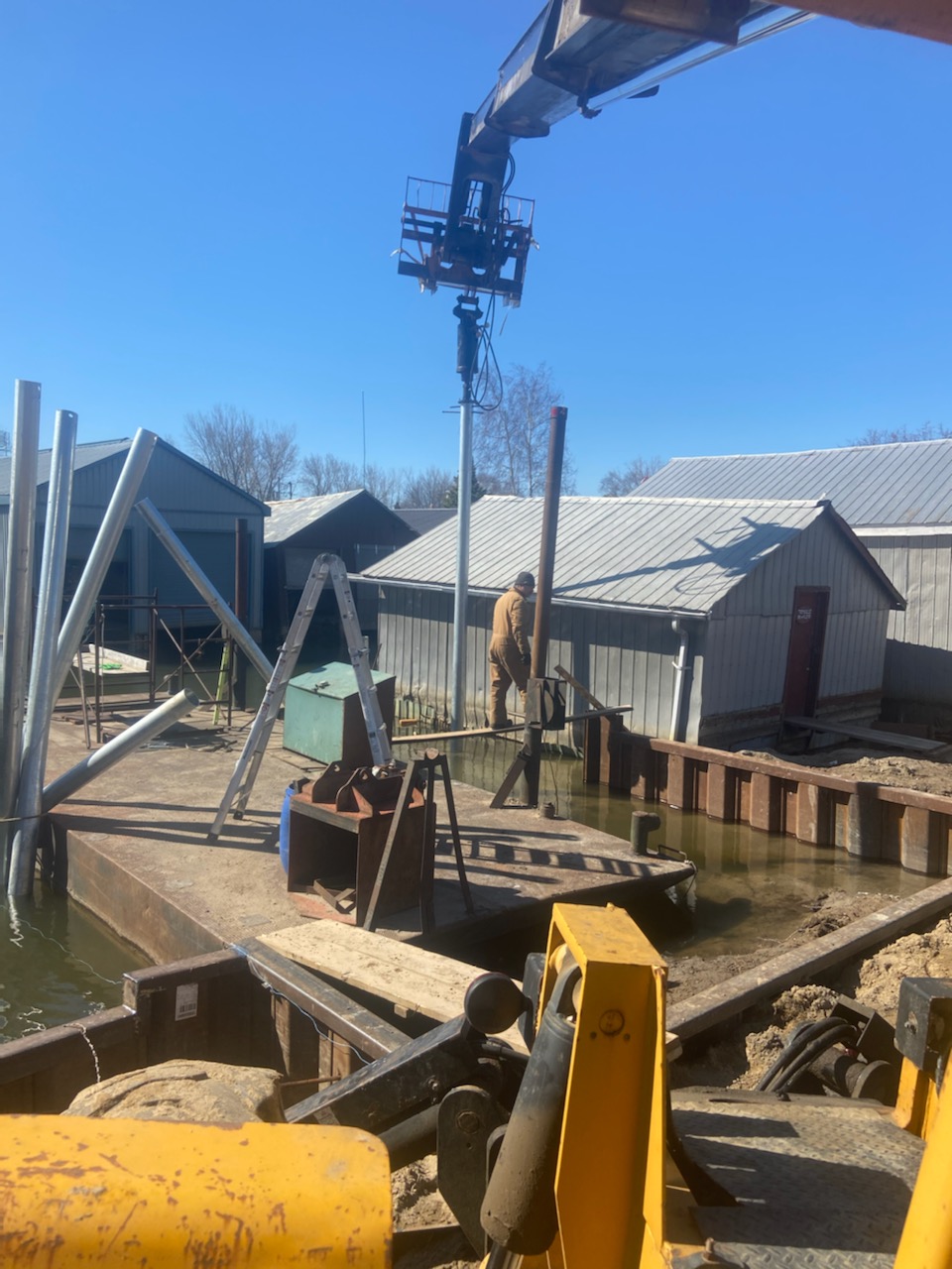 Helical Piles for Docks - Install Yourself - Mascore Helical Piles