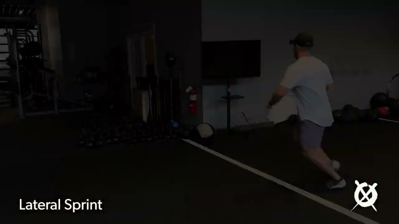Lateral Half Kneeling Sprint Start