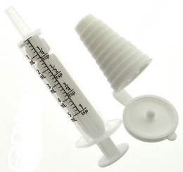 Replace bottle stopper with childproof cap after using liquid medication