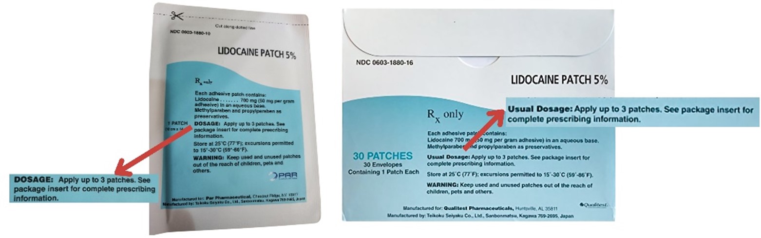 Two Too Many Medicine Patches!