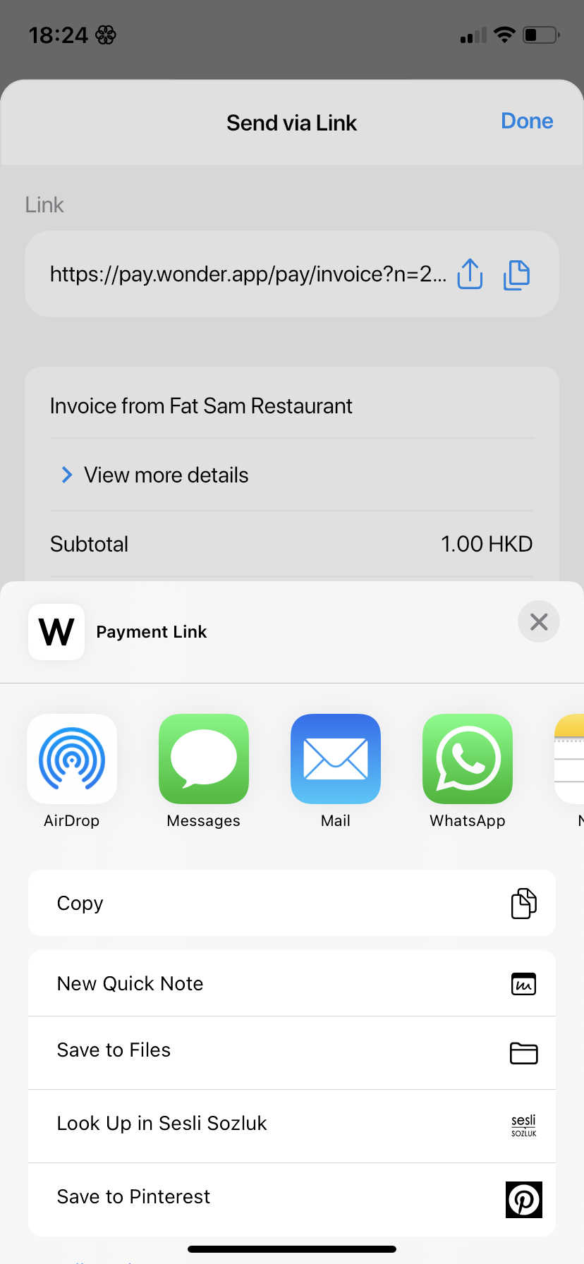 How to Generate an Invoice Link