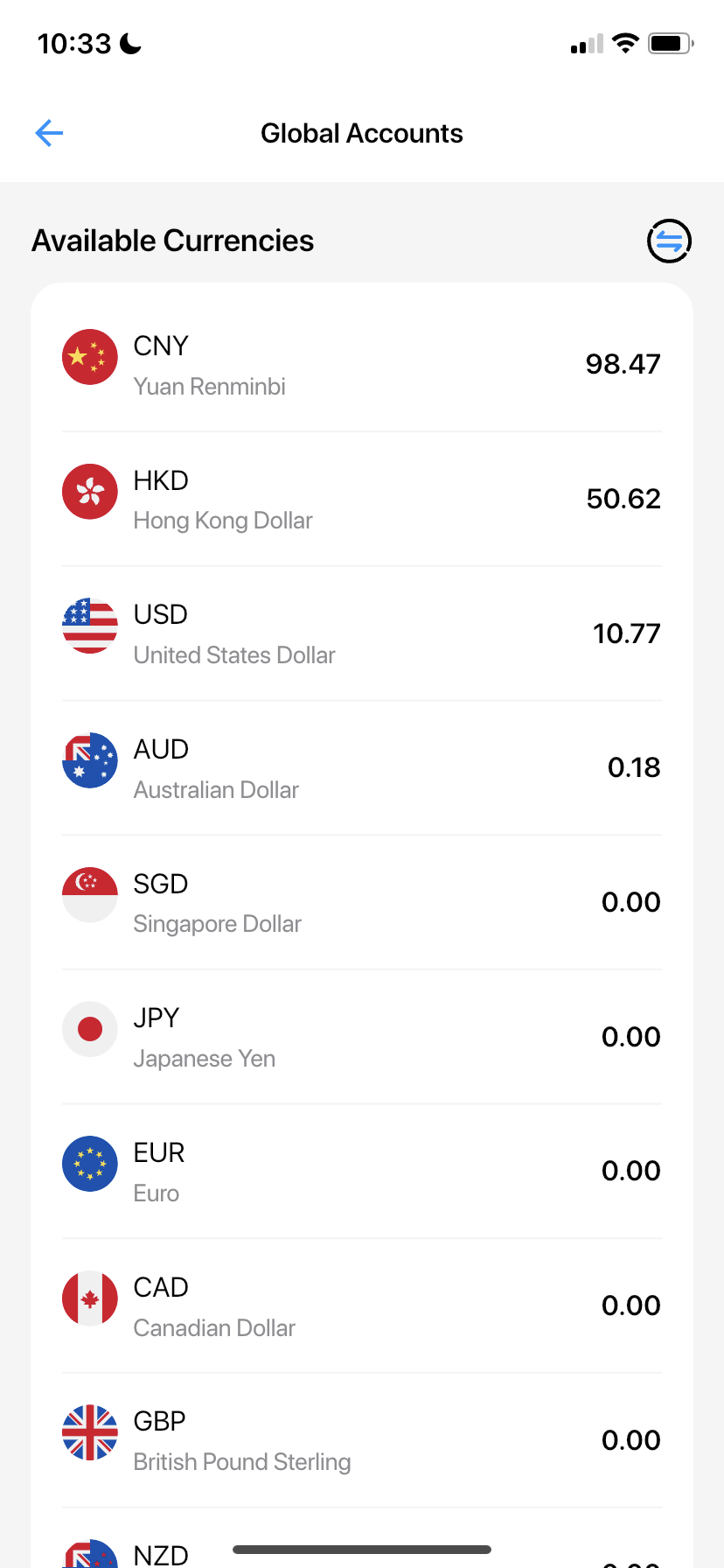 How to Add Fund to your Global Account