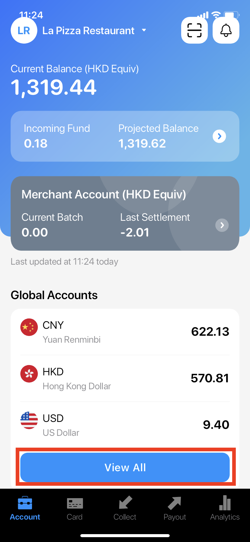 How to Export the Wonder Business Account Statement