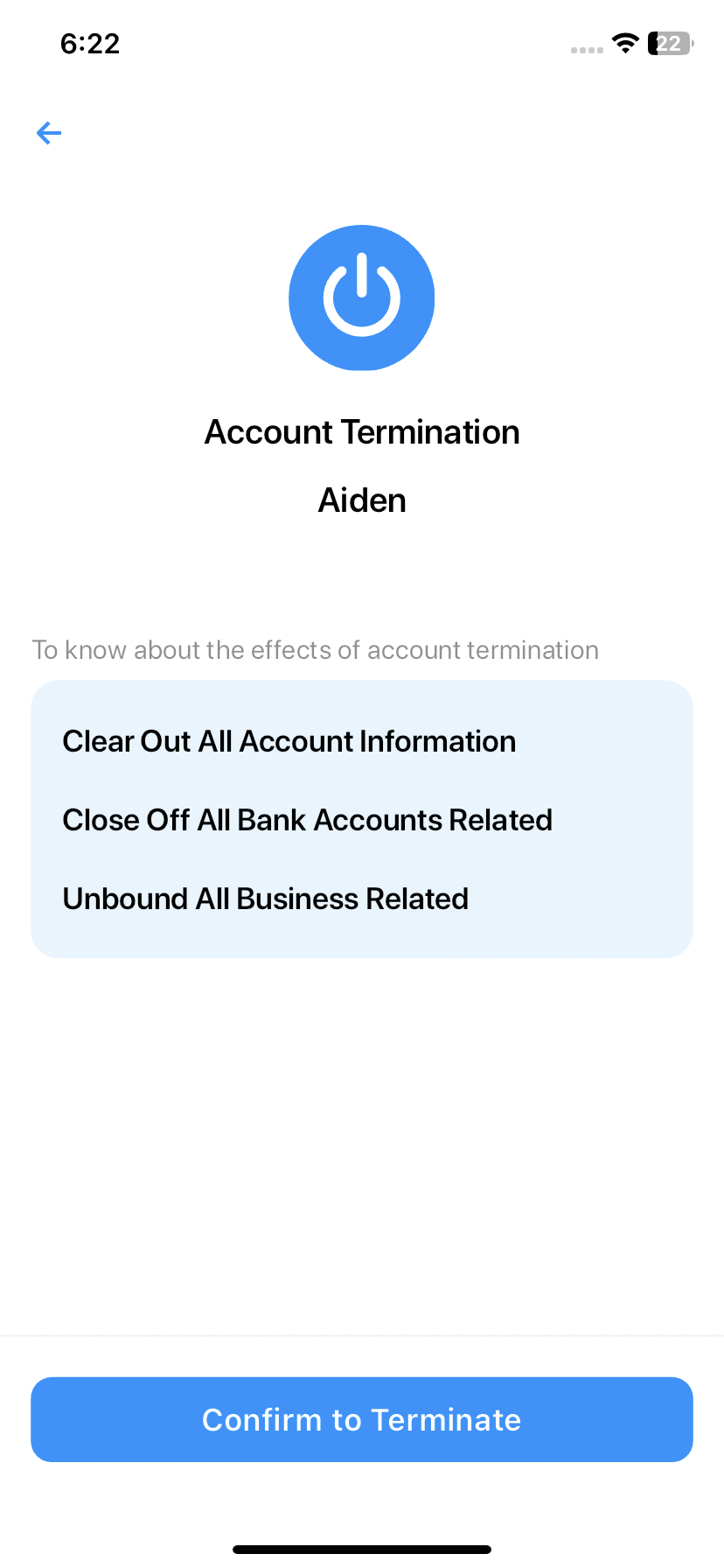 Deactivating your Wonder account