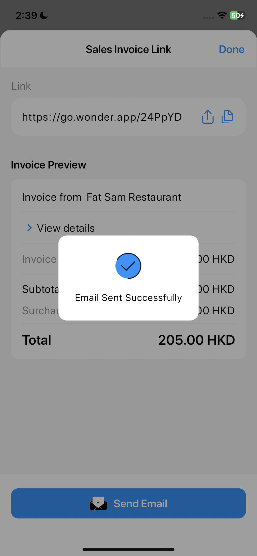 How to Generate an Invoice Link