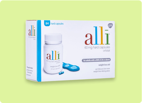 Orlistat Alli Weight Loss Capsules | Juniper UK