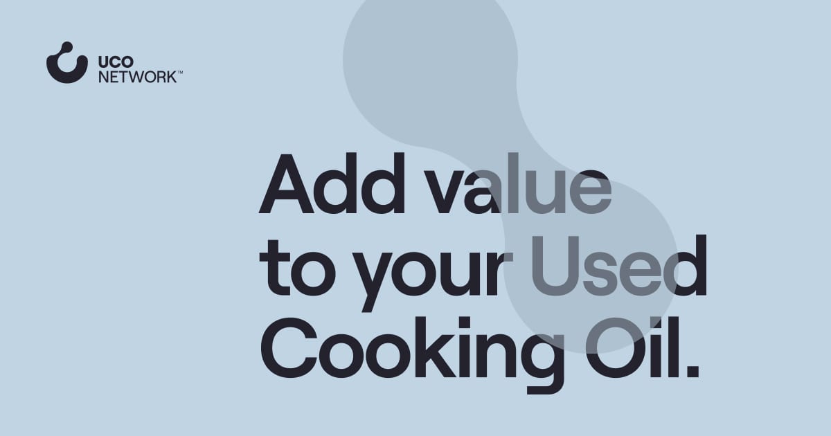 UCO Network - Trust, Transparency and Traceability like never before.