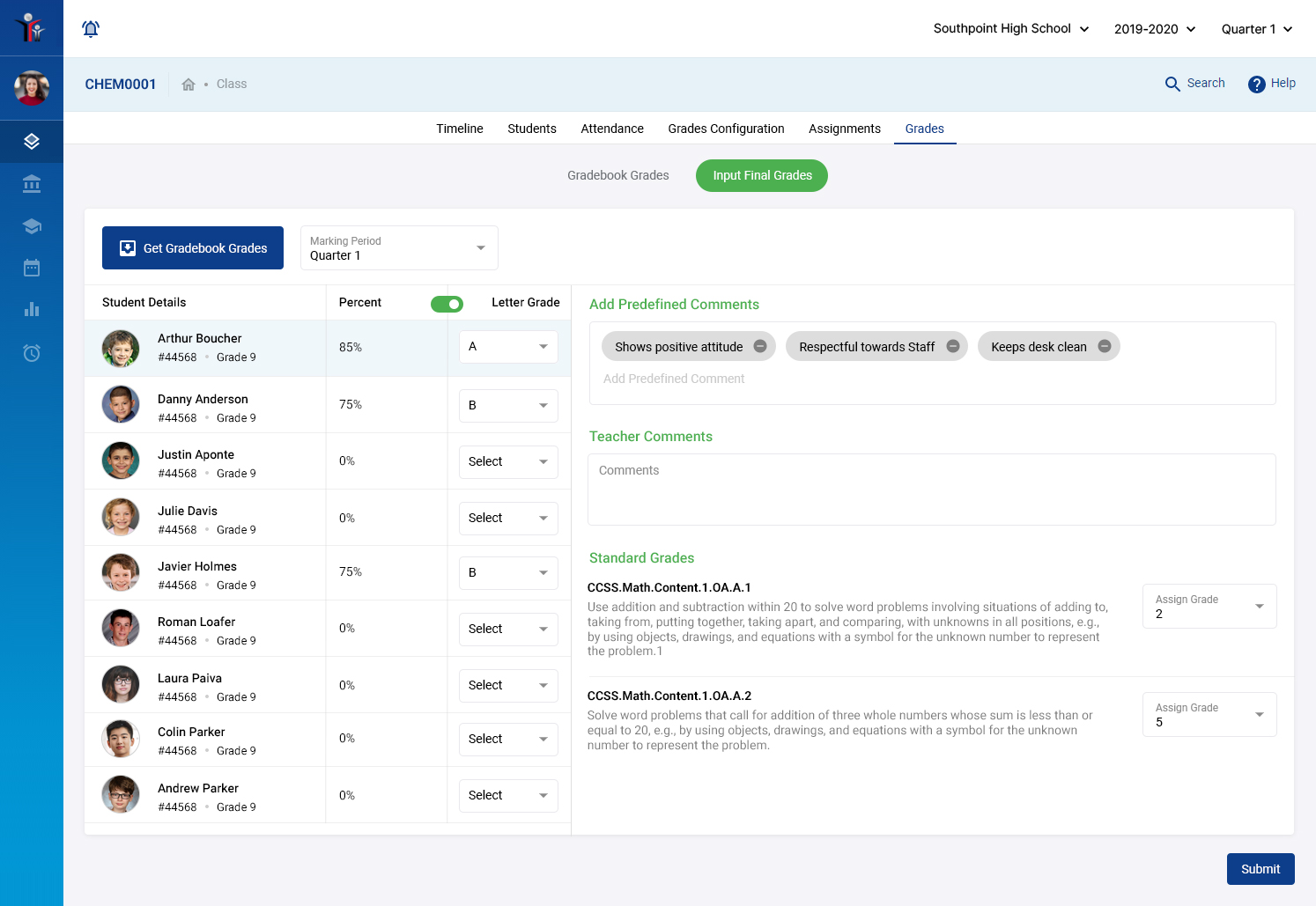 Accurately and Effortlessly Manage Student Grades | Student Information ...