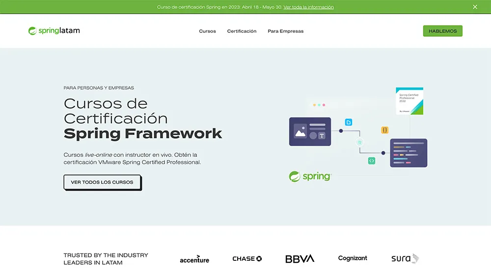SpringLatam IO | Cursos de Spring Framework live-online de la mano de ...