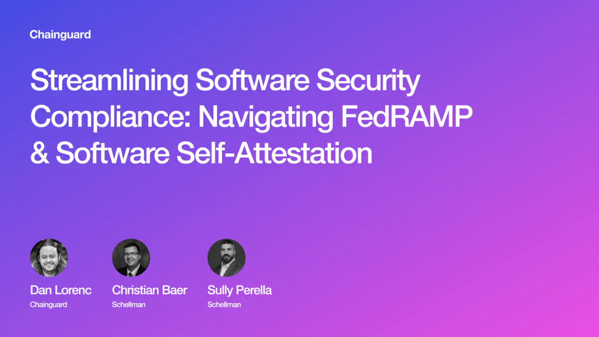 Streamlining Software Security Compliance: Navigating FedRAMP ... Streamlining Software Security Compliance: Navigating FedRAMP ...