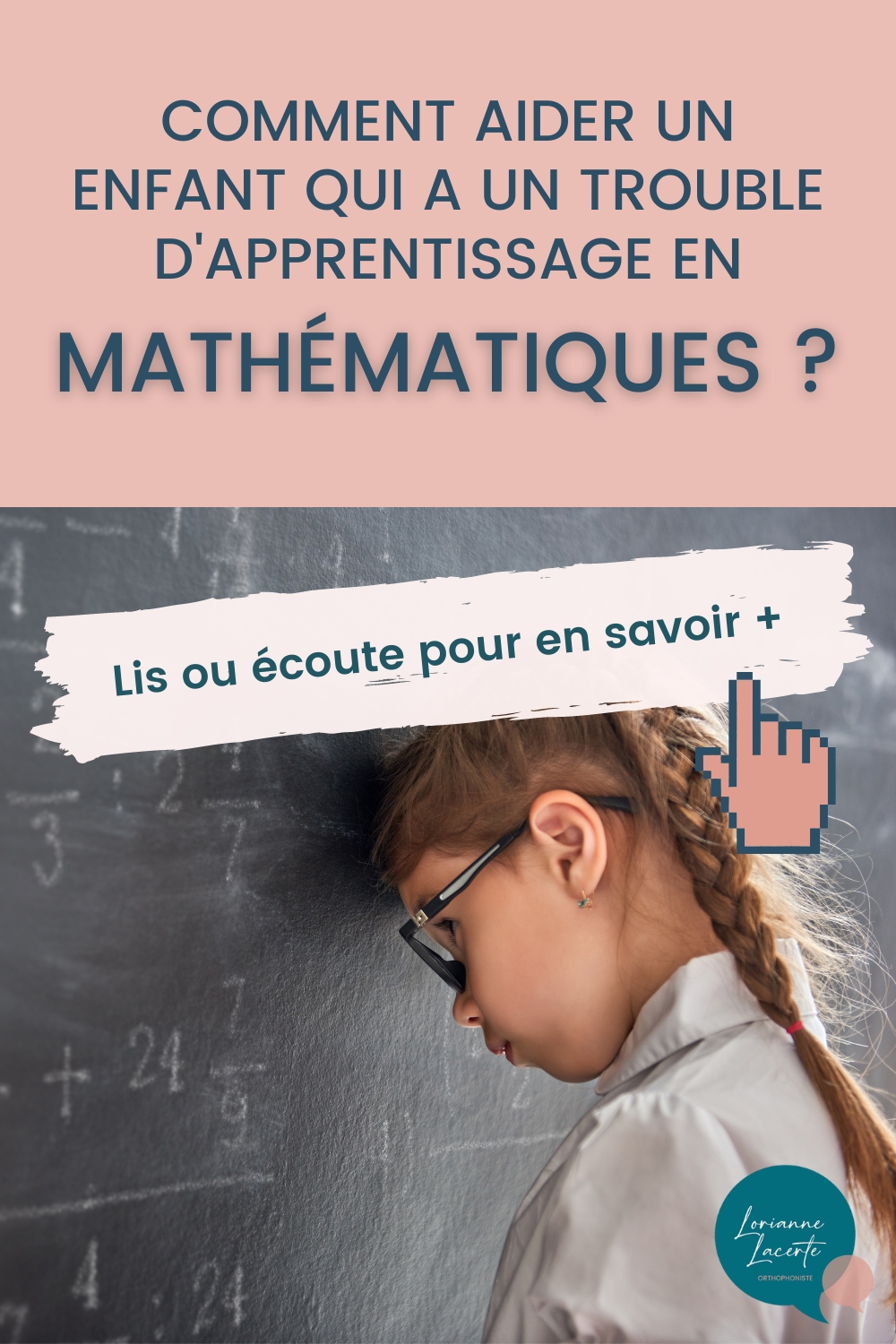 Troubles d’apprentissage en mathématiques (dyscalculie)
