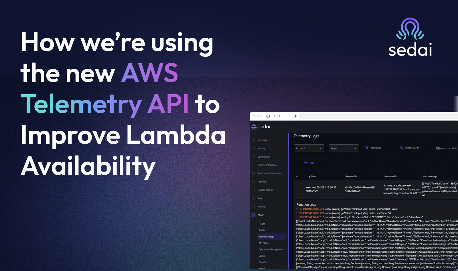 Sedai Achieves AWS Lambda Ready Designation