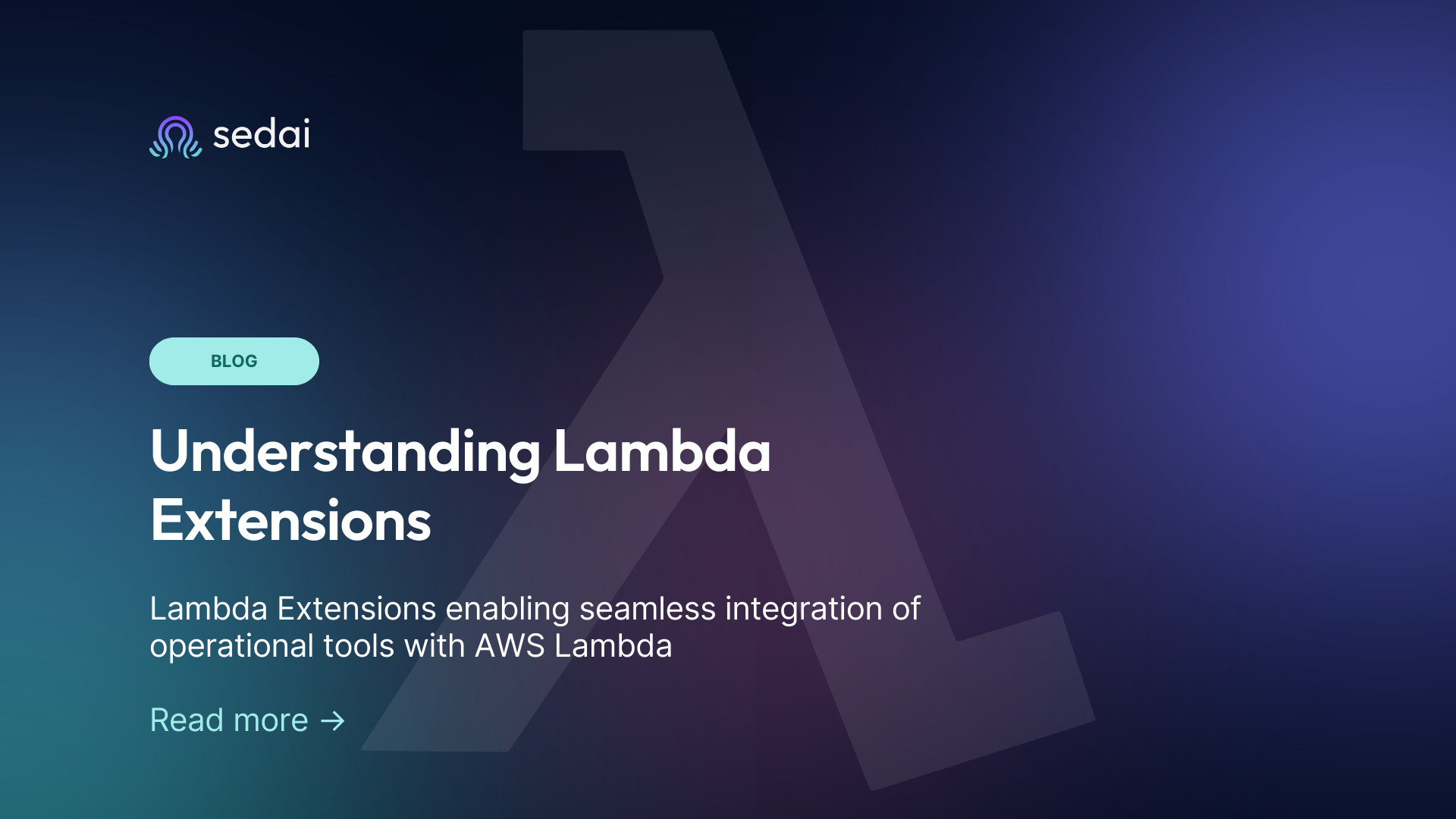 Understanding Lambda Extensions