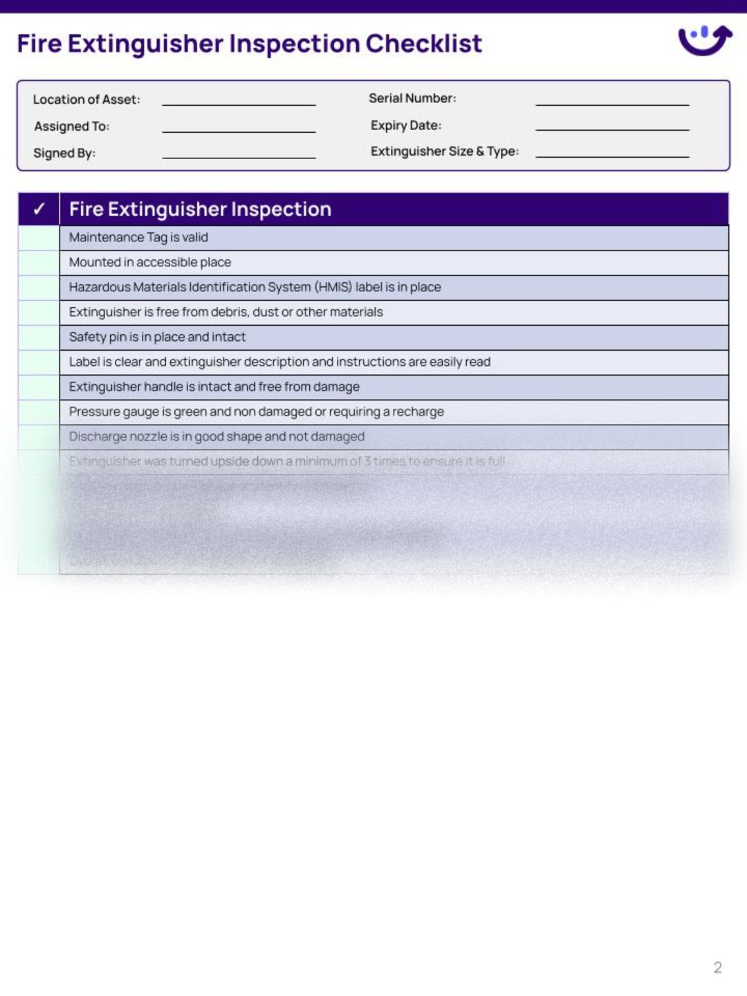 Scaffold Inspection Checklist | Xenia Templates
