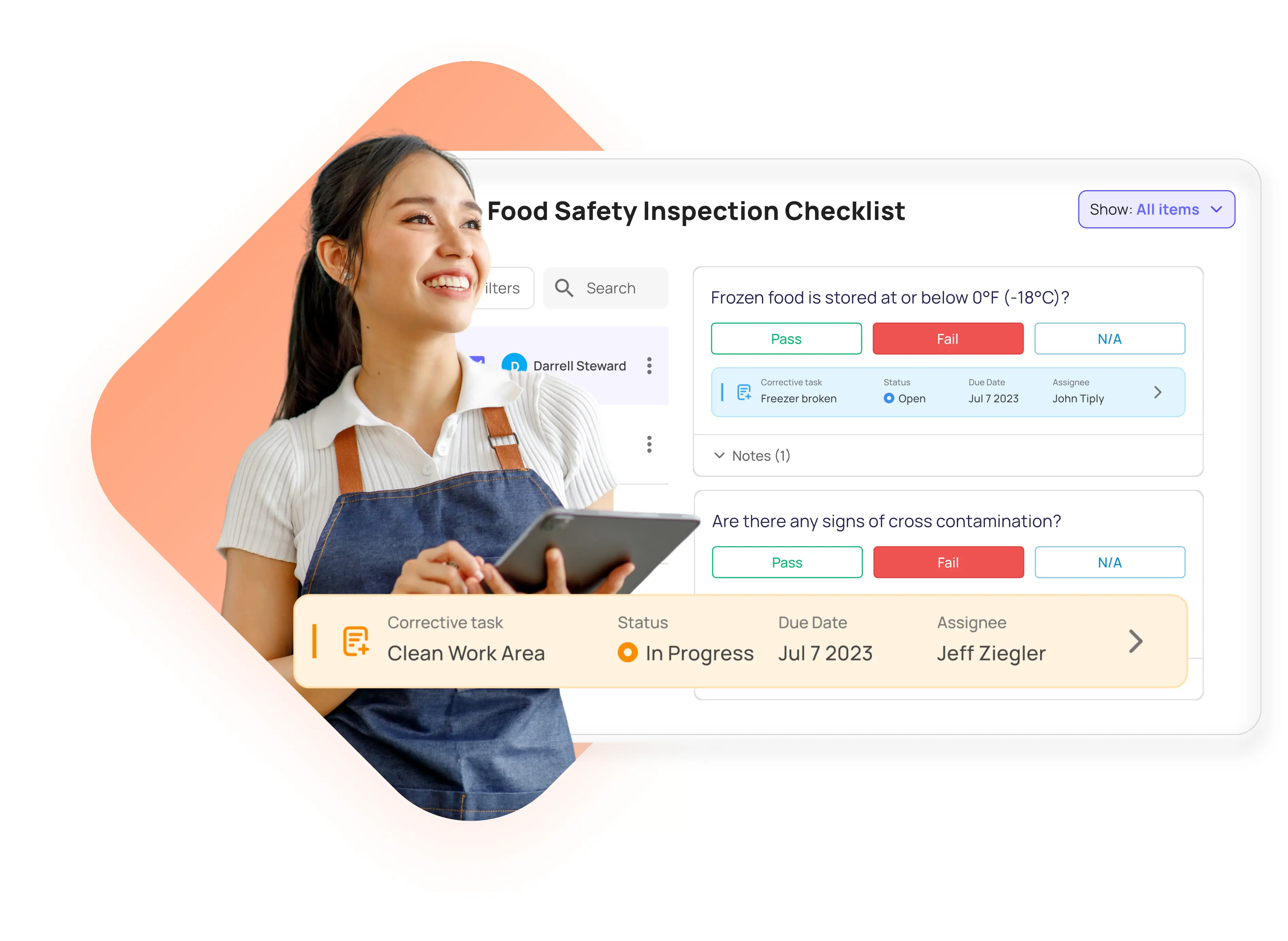 food safety checklists app | Xenia Templates