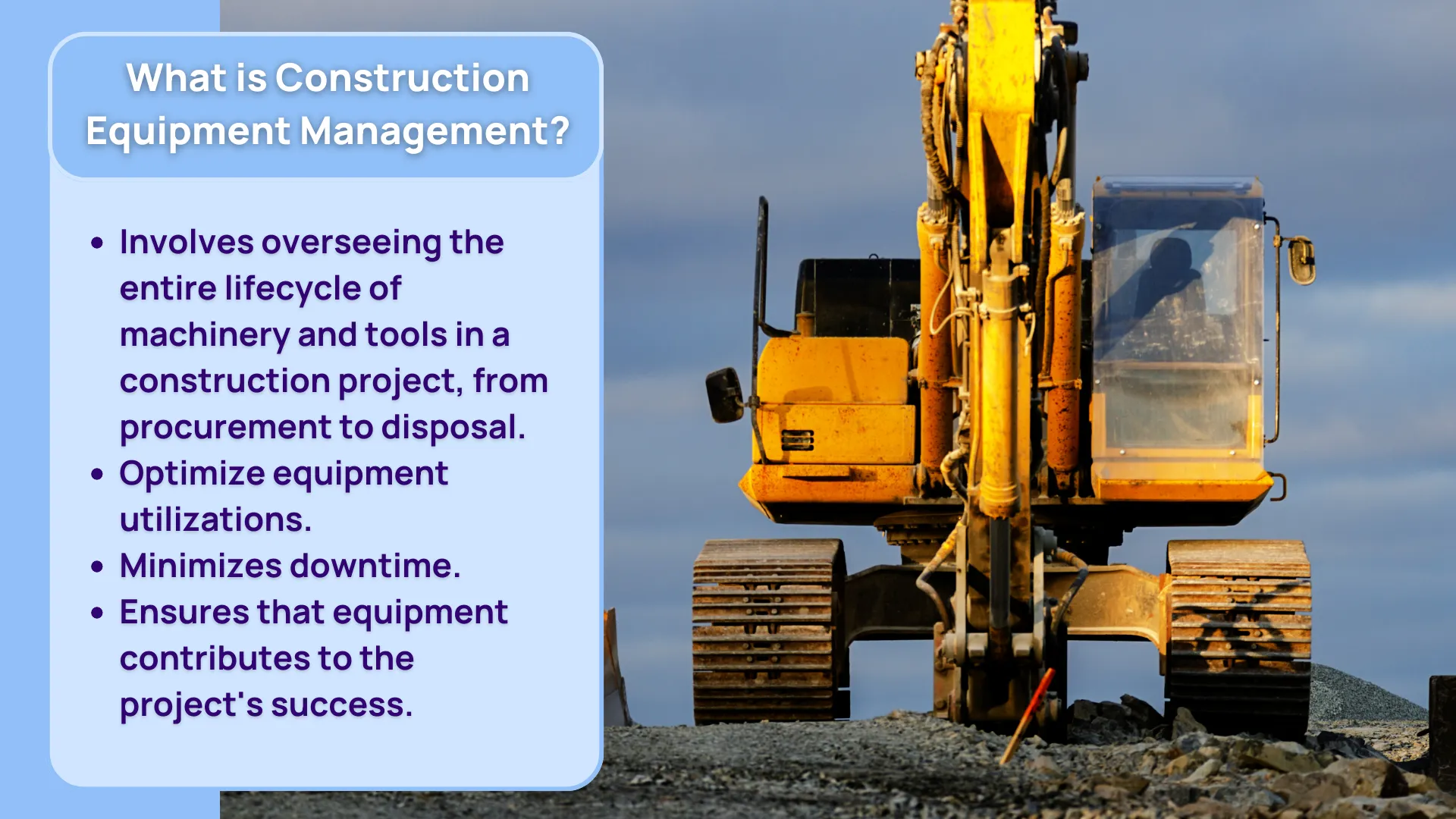 How to Leverage Digital Solutions to Optimize Construction Equipment ...