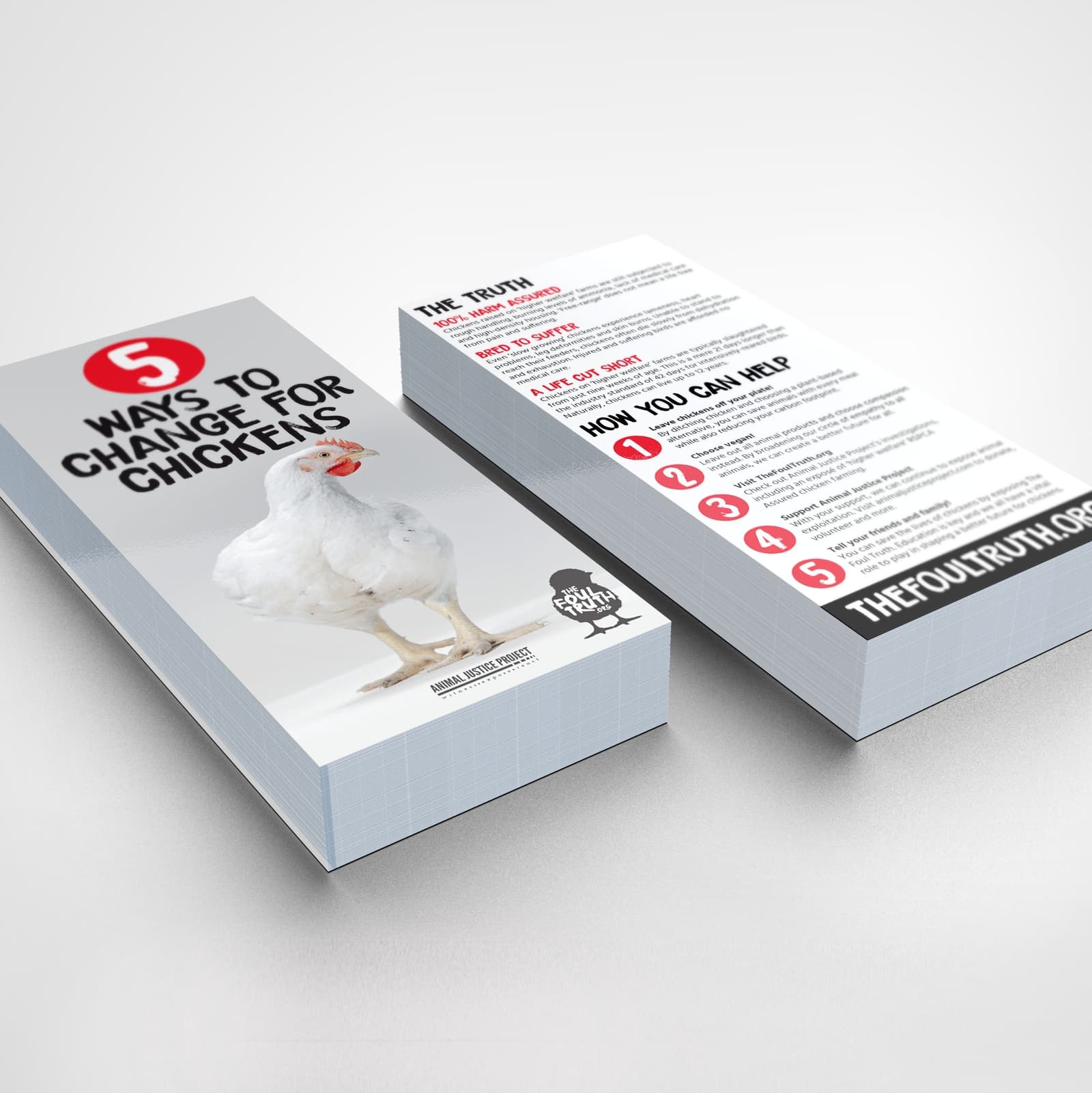 Five Ways to Change for Chickens Flyers