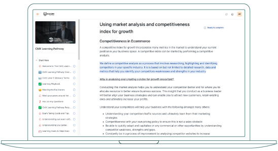 CMX Level 1 Learning Path | Commerce Management Certification