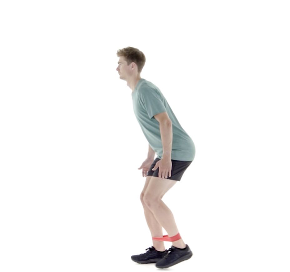 Cómo realizar el Monster Walk con banda - Physitrack