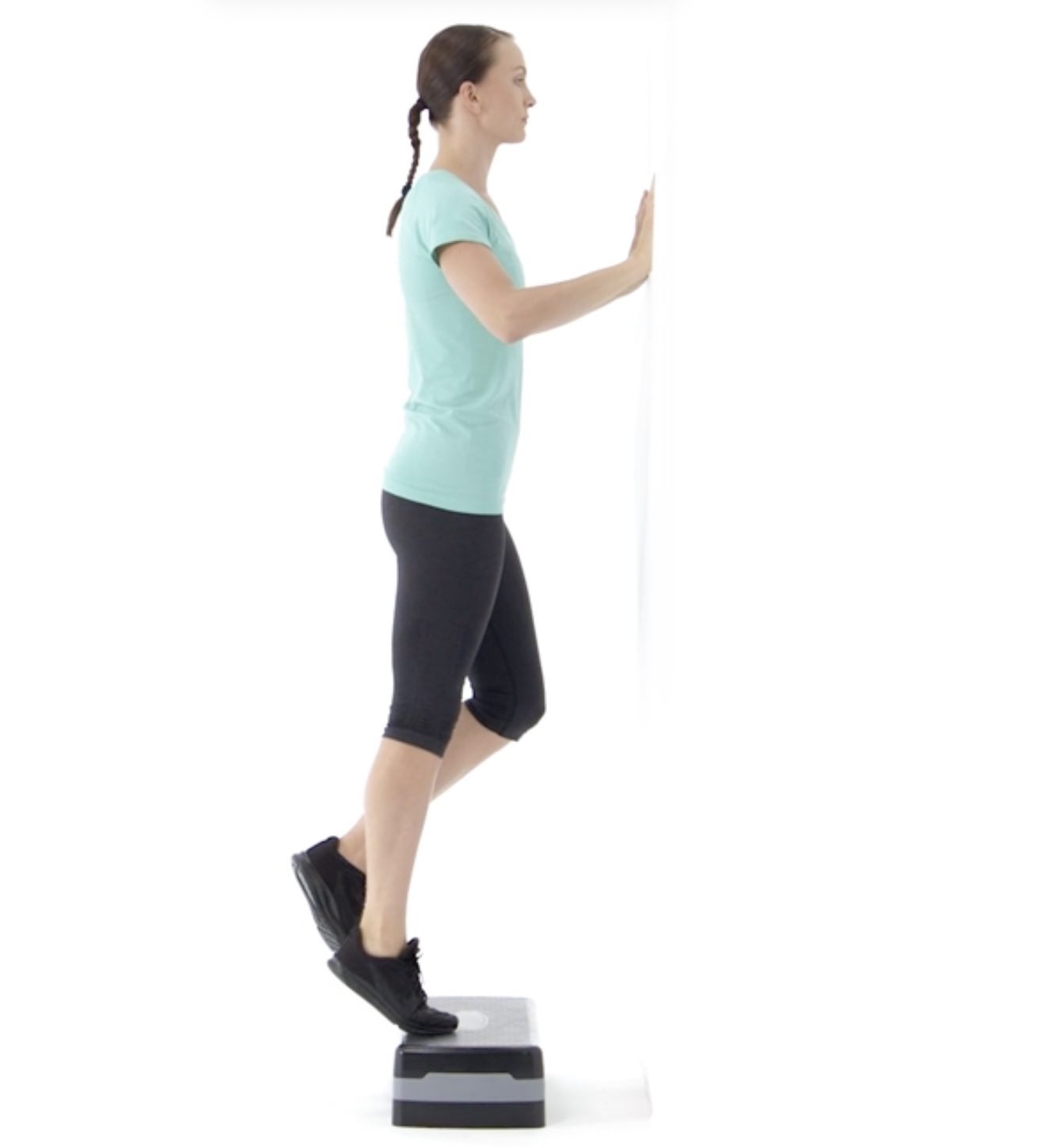 Como fazer a elevação do calcanhar - Physitrack