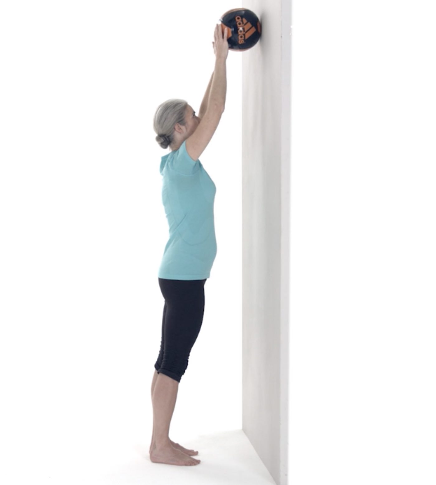 Cómo realizar el ejercicio de rodar en pared - Physitrack