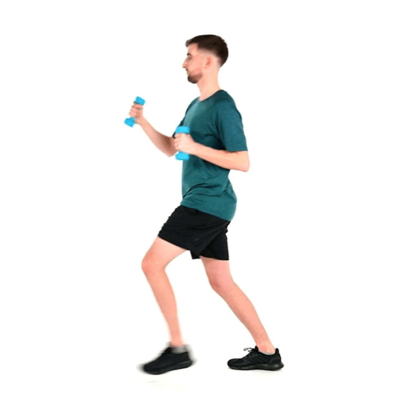 How to perform the Alternating Lunges - Physitrack