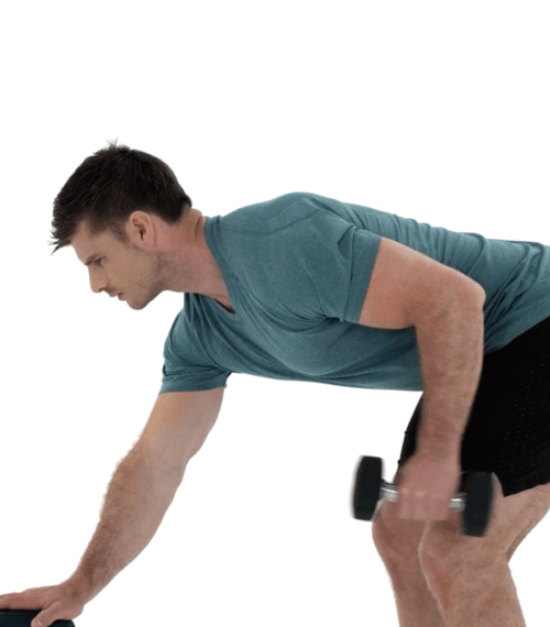 Comment exécuter l'extension avec haltères à un bras ? Physitrack