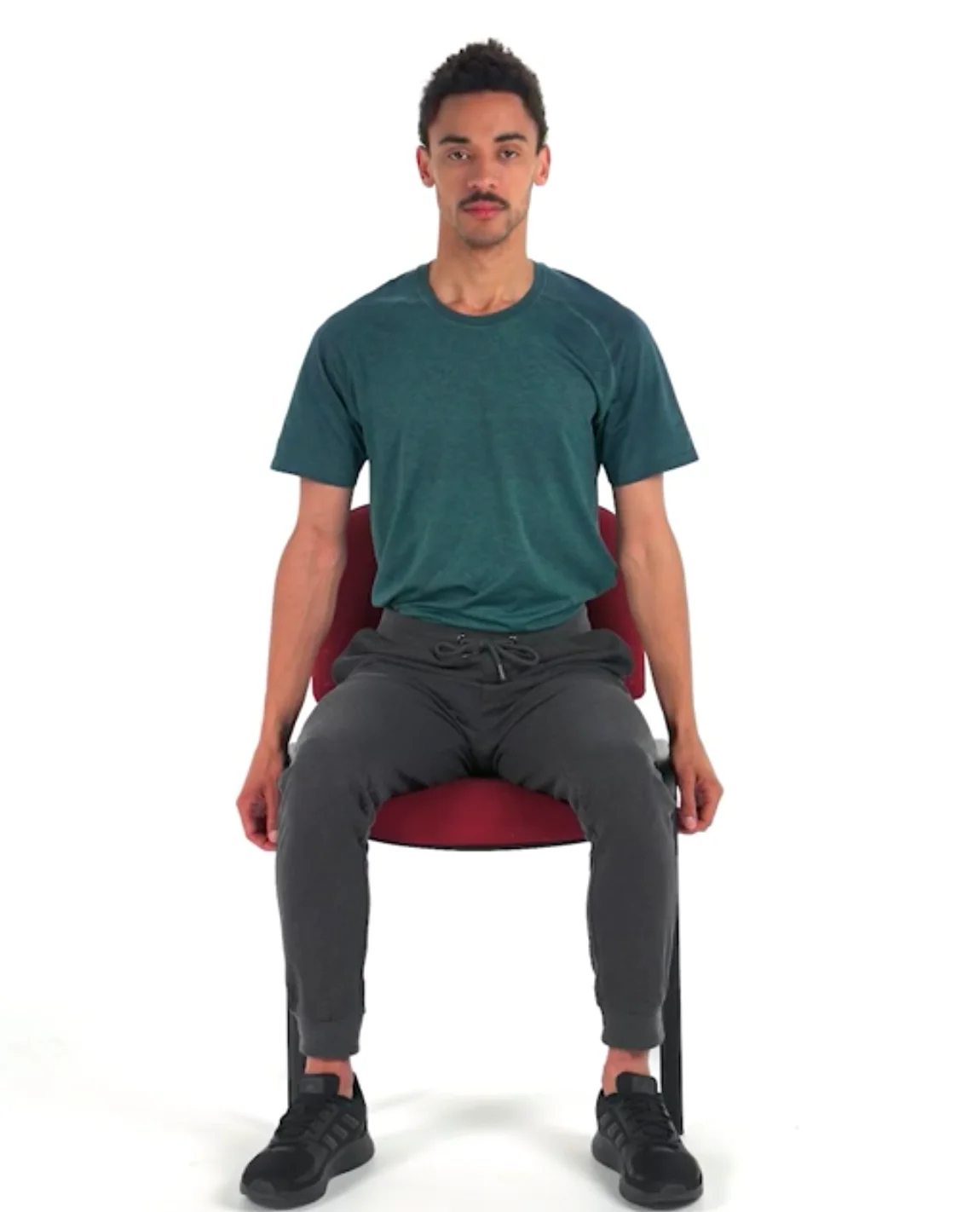Step-by step guide to the upper trap stretch exercise