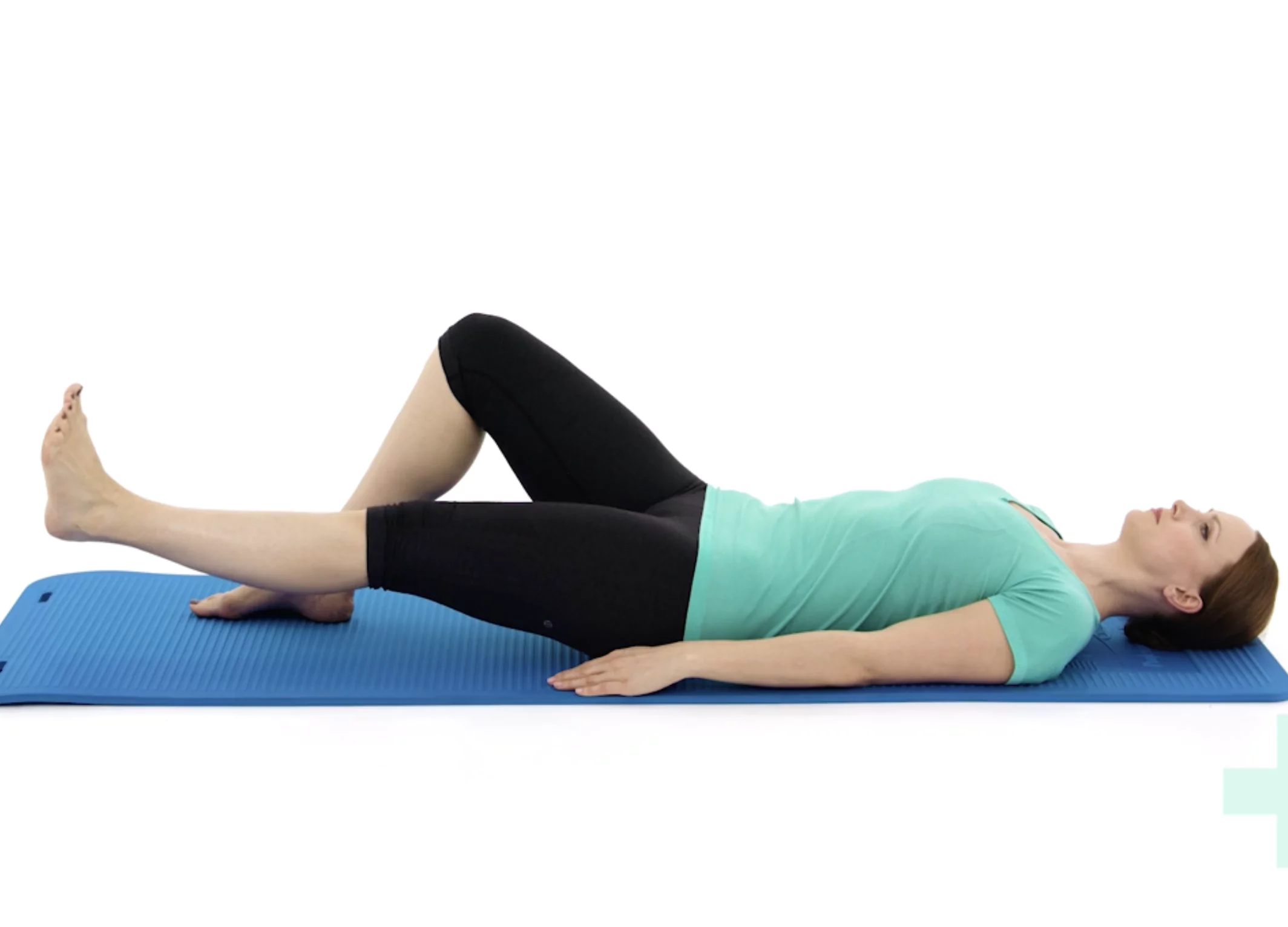 Step-by step guide to the straight leg raises exercise