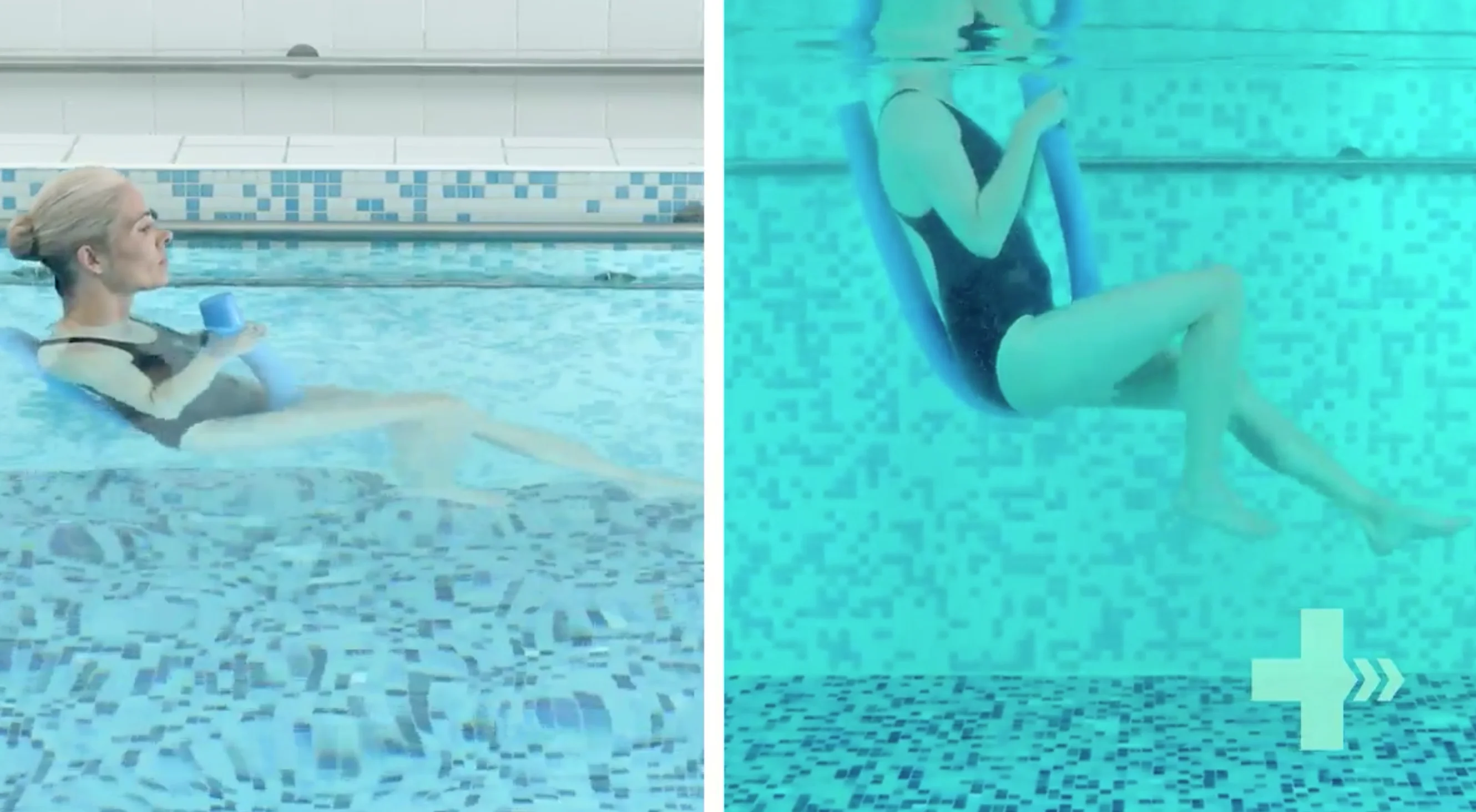 Step-by-Step Guide to the Seated Noodle in Pool Exercise
