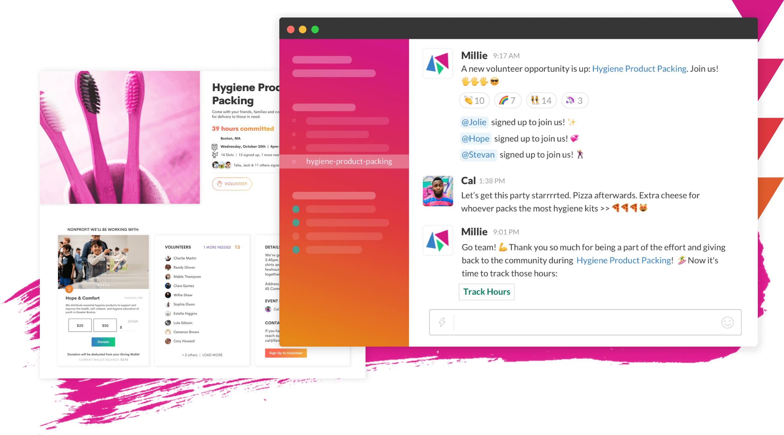 Workplace Giving Campaigns - Company Fundraising | Millie
